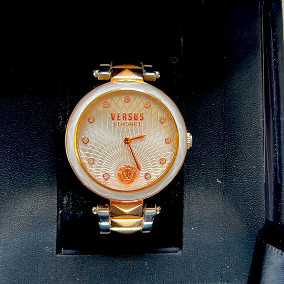 Versus Versace | Accessories | Versus Versace Rose Gold And Silver ...